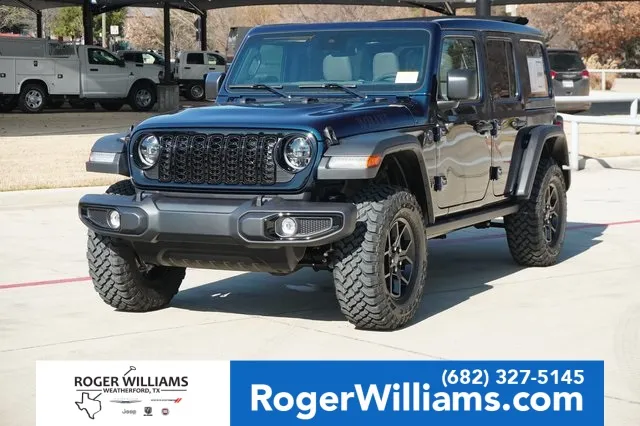 2025 Jeep Wrangler Willys for sale in Weatherford, TX at Roger Williams ...