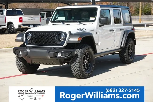 2025 Jeep Wrangler Willys for sale in Weatherford, TX at Roger Williams ...