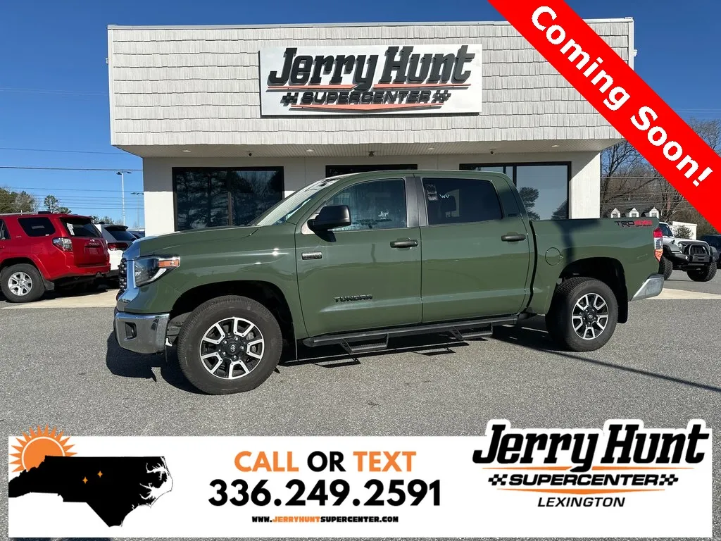 Green Toyota Tundra Wallpaper This Army Green 2020 Toyota Tundra TRD