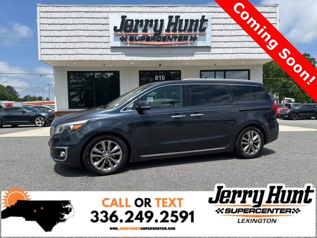 Used 2016 Kia Sedona SXL for sale in Lexington, NC at Jerry Hunt ...
