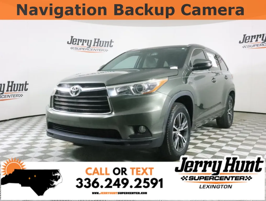 Used 2016 Toyota Highlander XLE V6 for sale in Lexington, NC at Jerry ...