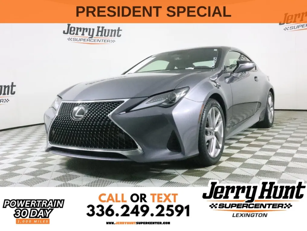 Used 2019 Lexus RC 300 for sale in Lexington, NC at Jerry Hunt ...