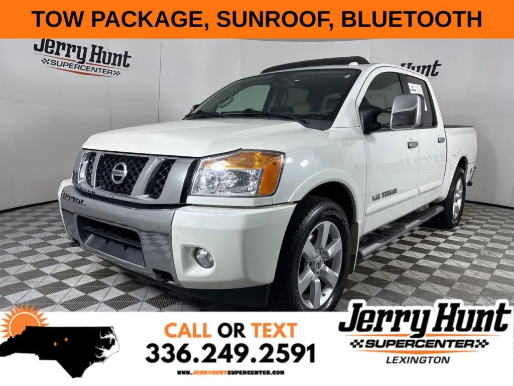 Used 2015 Nissan Titan SL for sale in Lexington, NC at Jerry Hunt ...