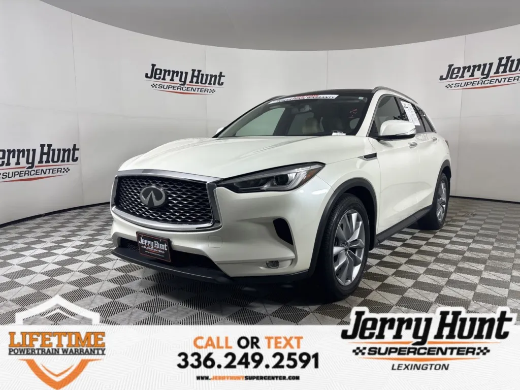 Used 2021 INFINITI QX50 LUXE for sale in Lexington, NC at Jerry Hunt ...