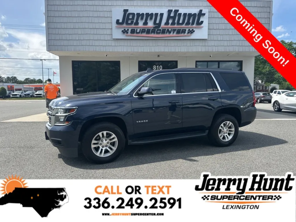 Used 2018 Chevrolet Tahoe LT for sale in Lexington, NC at Jerry Hunt ...