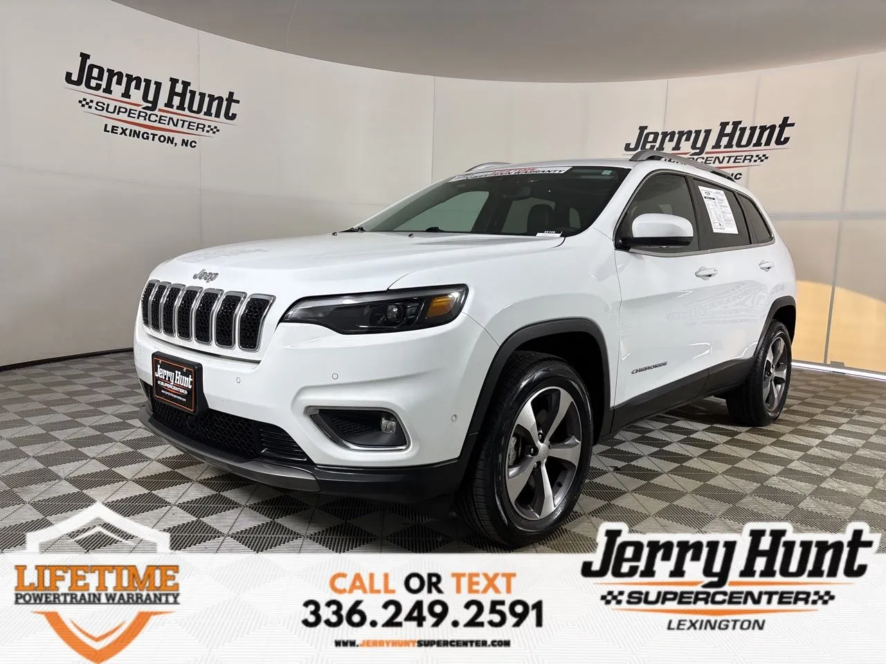 Used 2021 Jeep Cherokee Limited for sale in Lexington, NC at Jerry Hunt ...