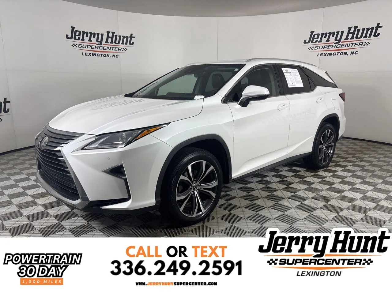 Used 2018 Lexus RX 350L for sale in Lexington, NC at Jerry Hunt ...
