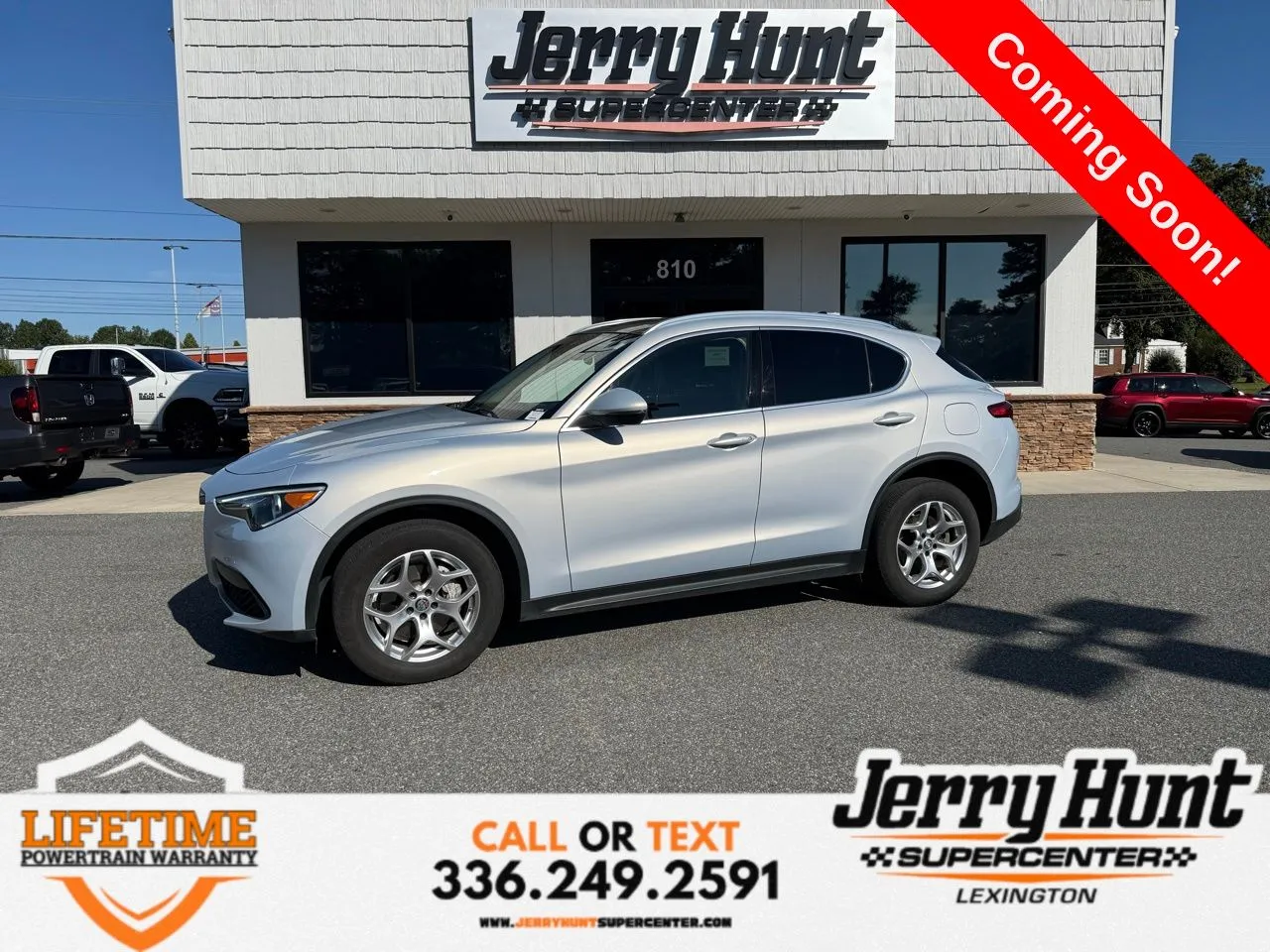 Used 2021 Alfa Romeo Stelvio for sale in Lexington, NC at Jerry Hunt Supercenter | VIN ...