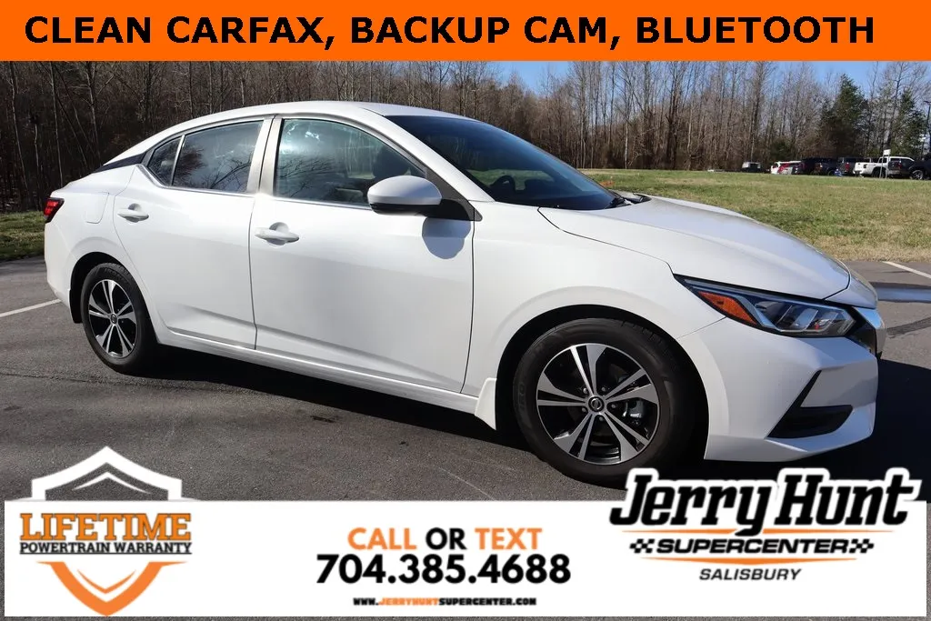 Used 2020 Nissan Sentra SV for sale in Salisbury, NC at Jerry Hunt ...