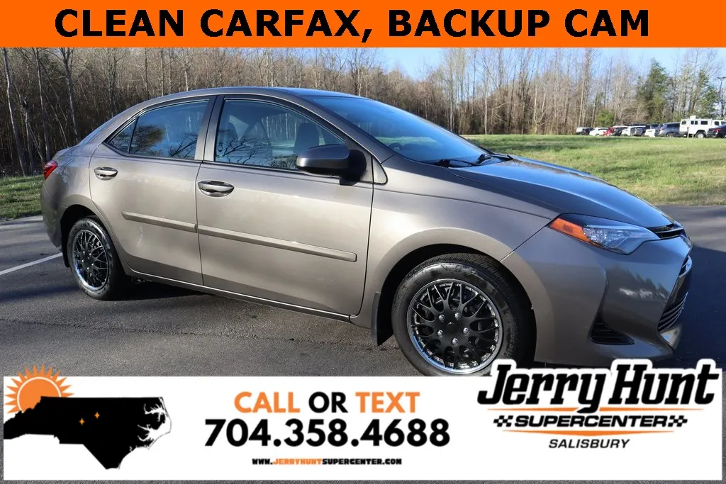 Used 2017 Toyota Corolla LE for sale in Salisbury, NC at Jerry Hunt ...
