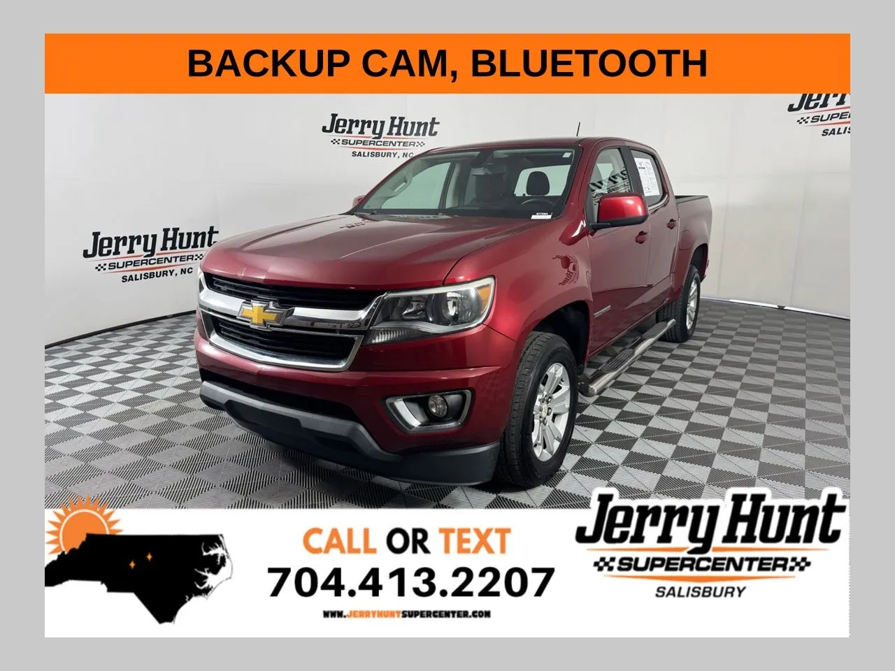 Used 2017 Chevrolet Colorado LT for sale in Salisbury, NC at Jerry Hunt ...