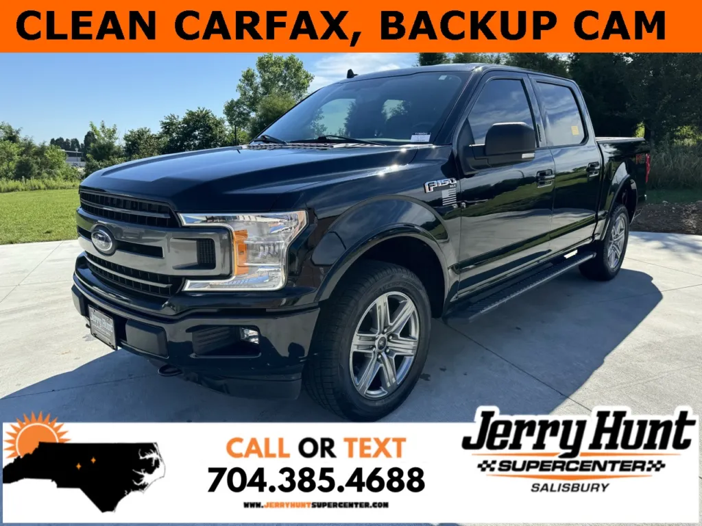 Used 2018 Ford F-150 XLT for sale in Salisbury, NC at Jerry Hunt ...