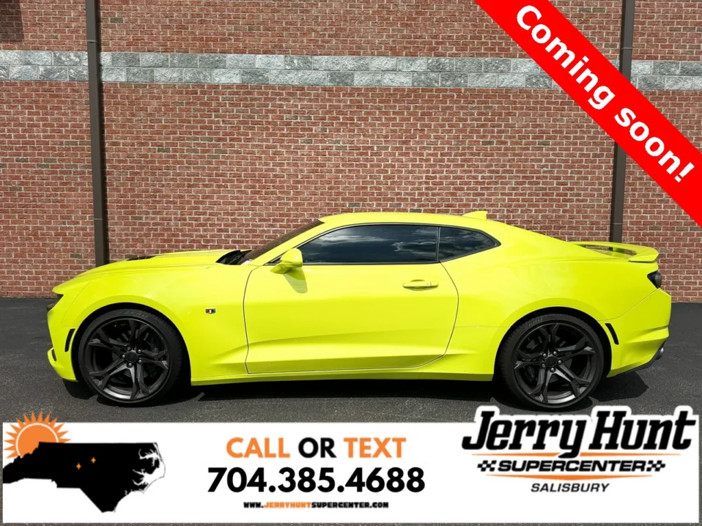Used 2019 Chevrolet Camaro SS for sale in Salisbury, NC at Jerry Hunt ...