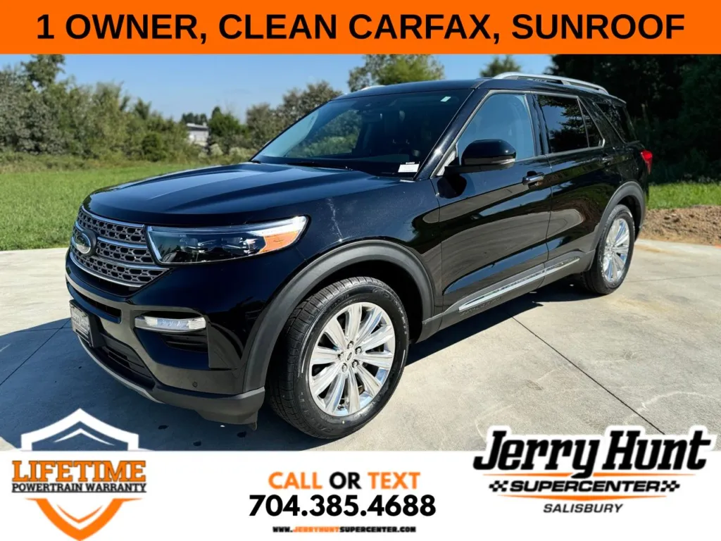 Used 2023 Ford Explorer Limited for sale in Salisbury, NC at Jerry Hunt ...