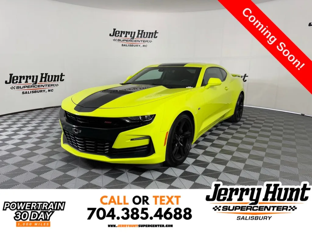 Used 2019 Chevrolet Camaro SS for sale in Salisbury, NC at Jerry Hunt ...