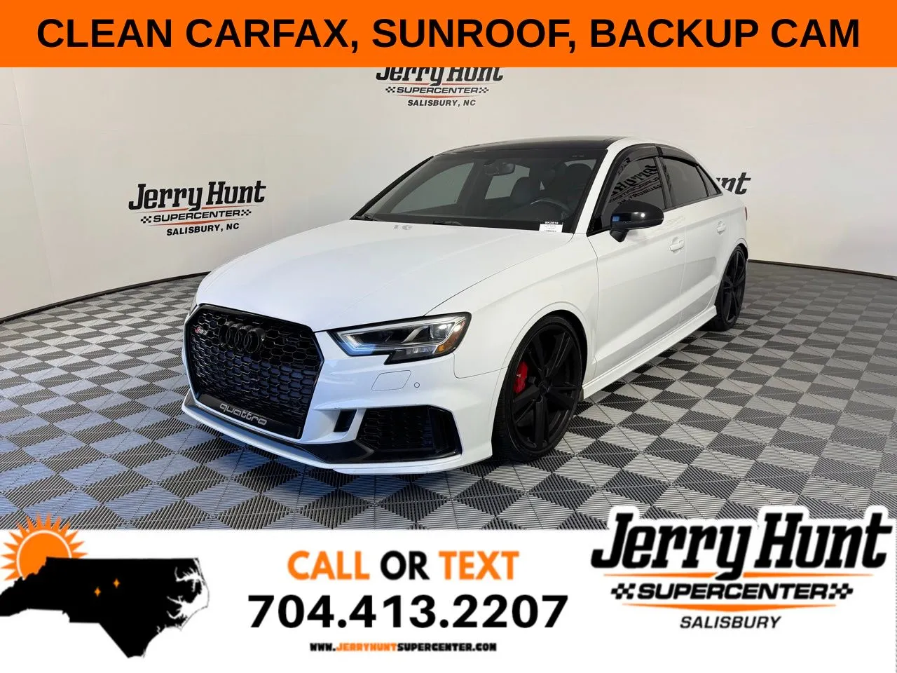 Used 2018 Audi RS 3 2.5T for sale in Salisbury, NC at Jerry Hunt ...