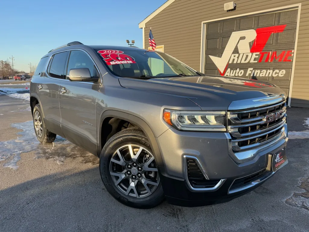 Used 2022 GMC ACADIA SLE for sale in Crown Point, IN at Ride Time Auto ...