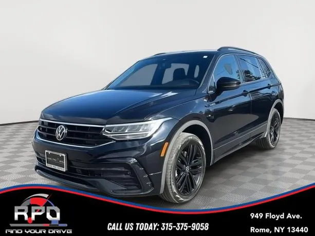 Used 2022 Volkswagen Tiguan SE R-Line Black for sale in Rome, NY at ...