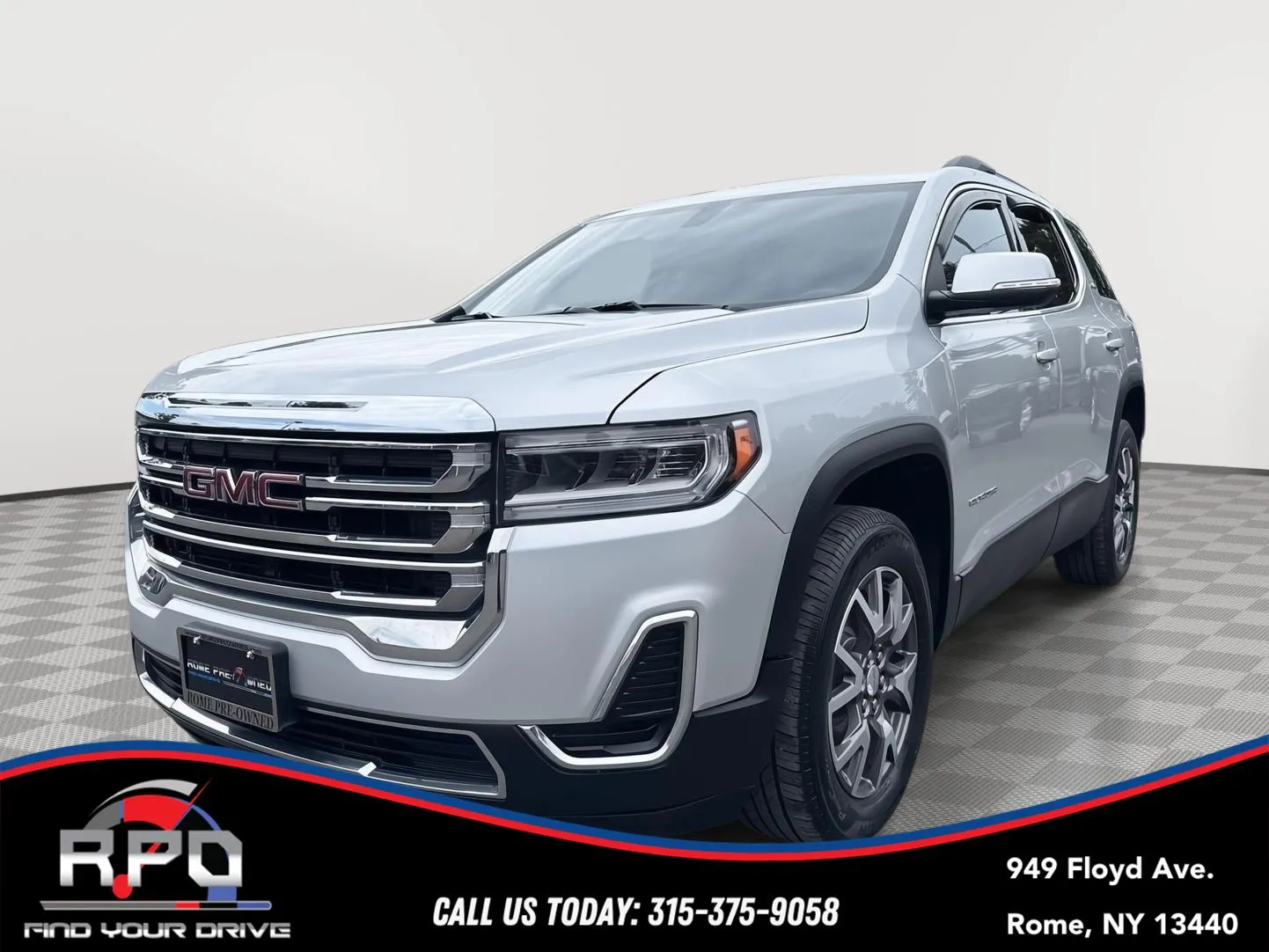 Used 2020 GMC Acadia SLE for sale in Rome, NY at Rome Preowned Auto Sales | VIN: 1GKKNRL43LZ229287