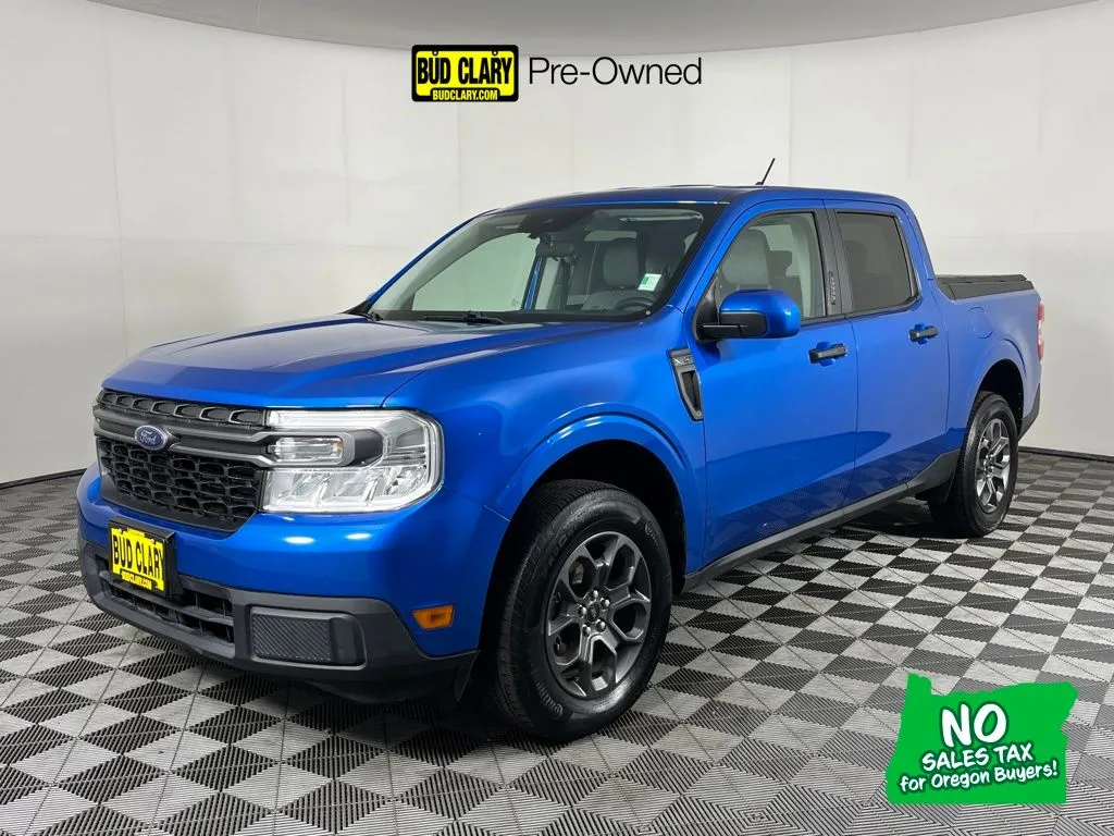 Used 2022 Ford Maverick XLT for sale in Longview, WA at Bud Clary Auto ...