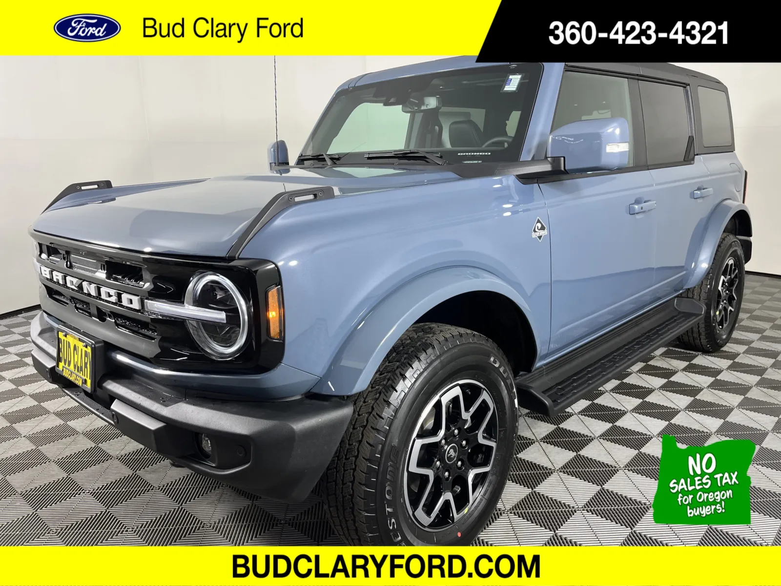 2025 Ford Bronco Outer Banks for sale in Longview, WA at Bud Clary Auto Group | VIN ...