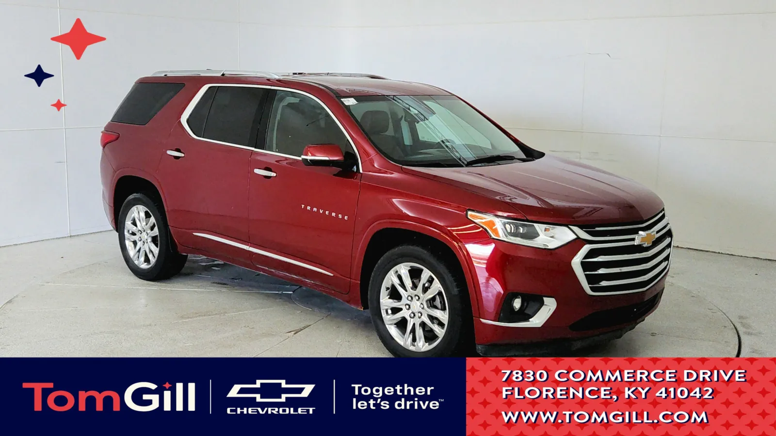 Used 2018 Chevrolet Traverse High Country for sale in Florence, KY at ...