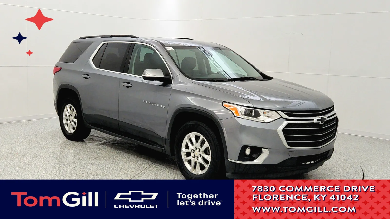 2021 Chevrolet Traverse Lt Royal Blue