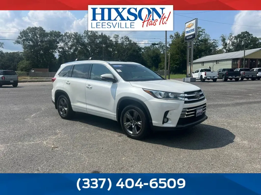 Used 2018 Toyota Highlander Limited Platinum for sale in DeRidder, LA ...