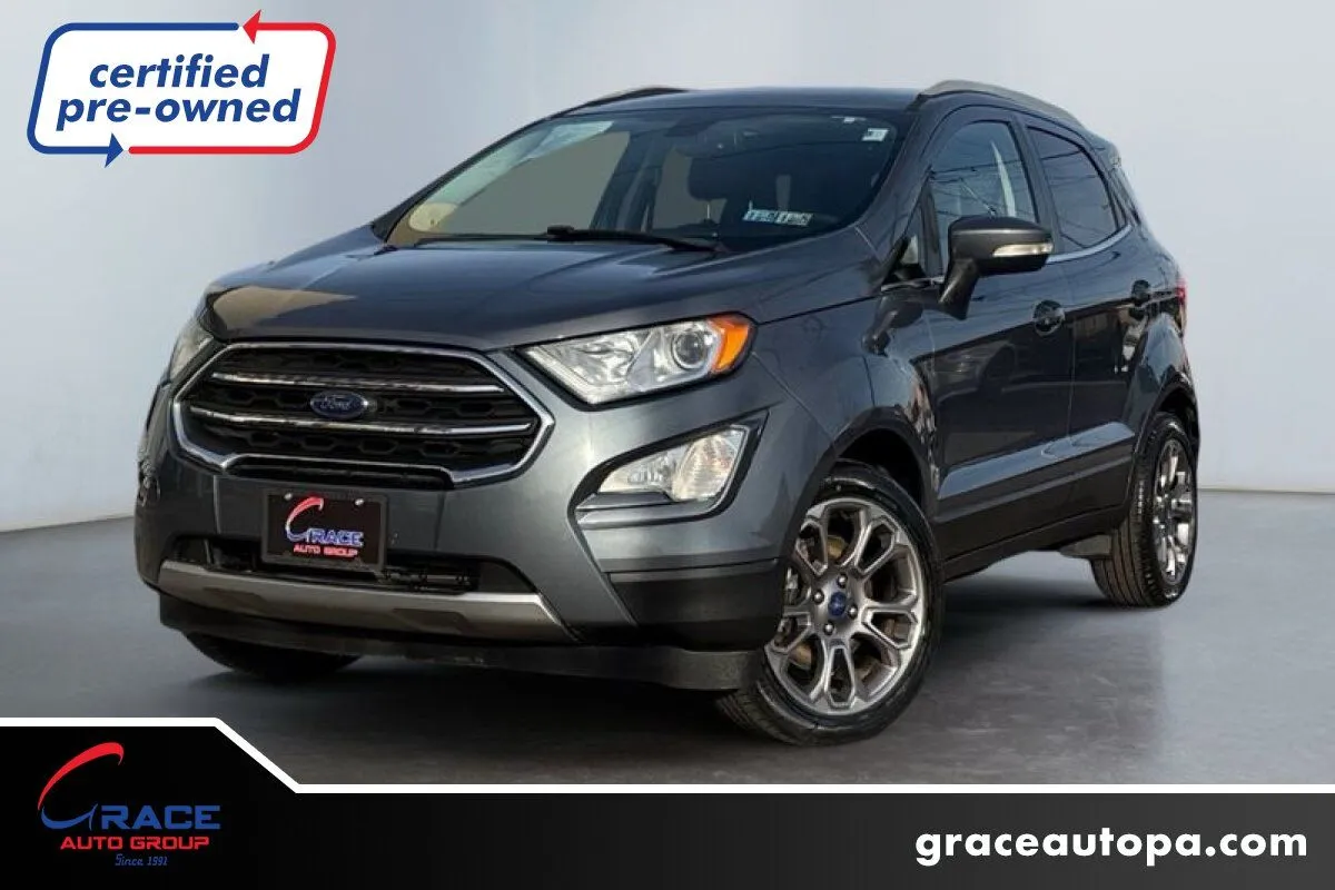 Used 2018 Ford EcoSport Titanium for sale in Morrisville, PA at Grace ...
