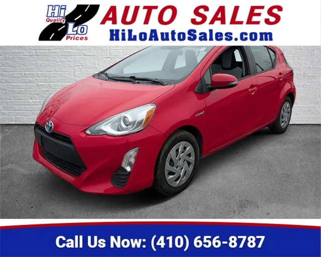 Used 2016 Toyota Prius c Two for sale in Cockeysville, MD at Hi Lo Auto ...