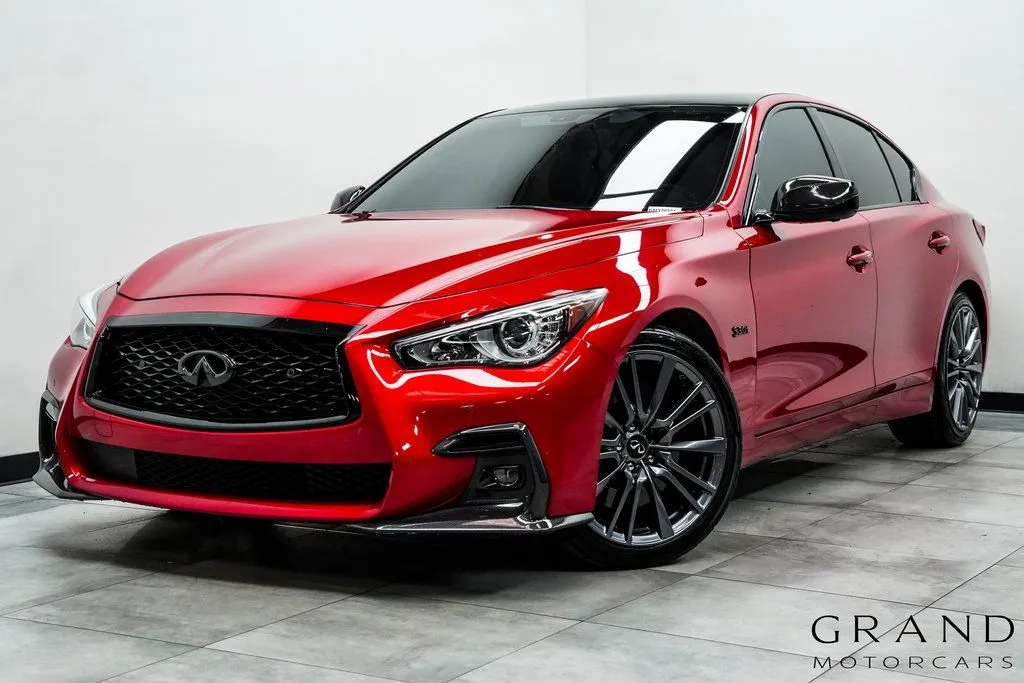 Used Infiniti Q50 Red Sportnull