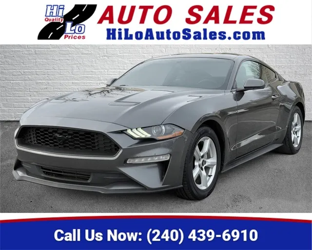 Used 2018 Ford Mustang EcoBoost for sale in Frederick, MD at Hi Lo Auto ...