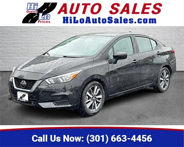Used 2021 Nissan Versa 1.6 SV for sale in Frederick, MD at Hi Lo Auto ...