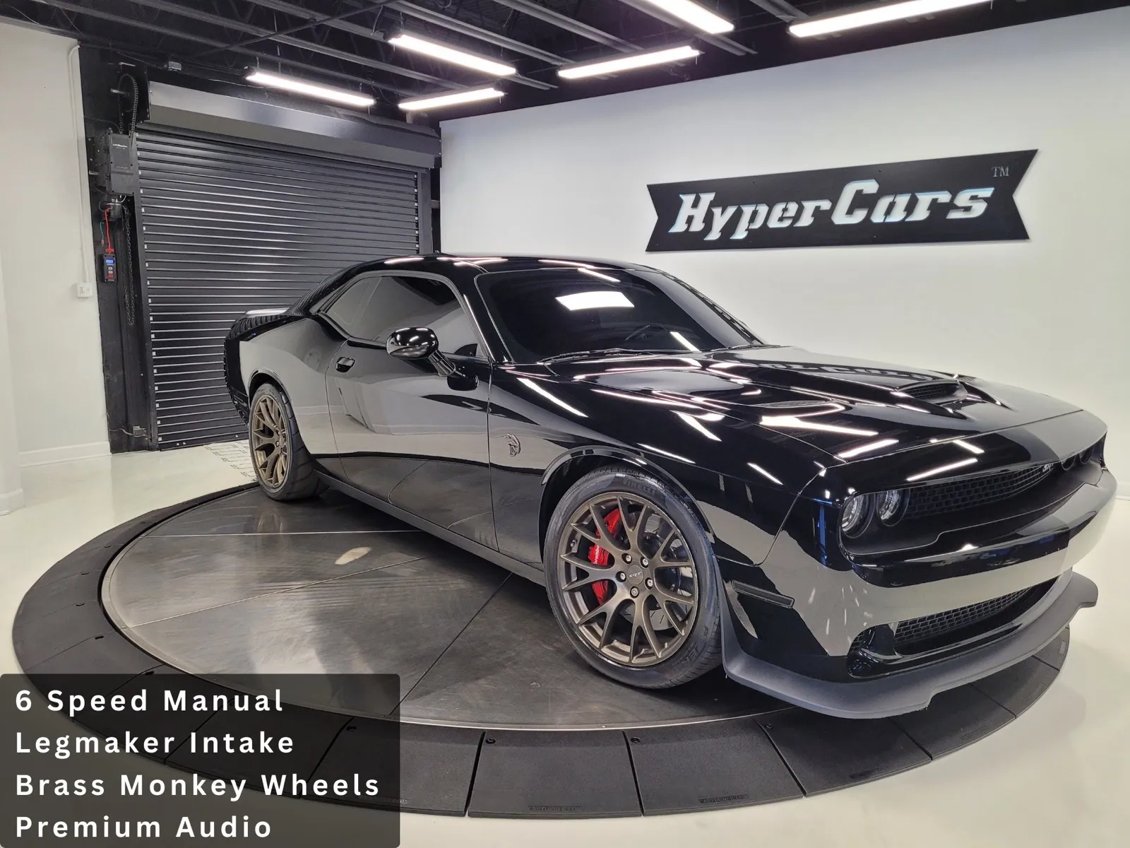 2015 Dodge Challenger Srt Hellcat Black