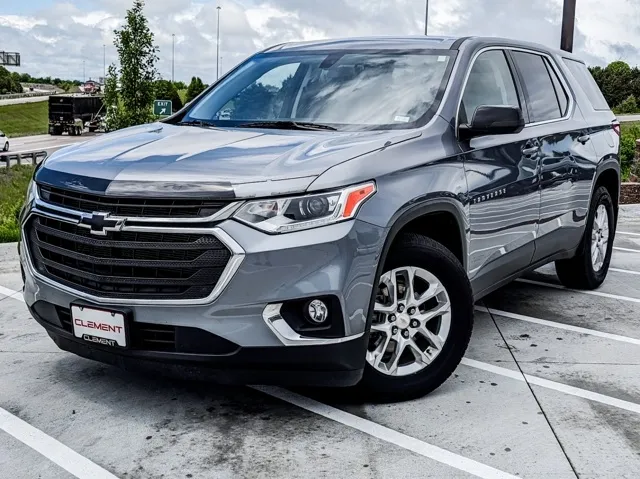 Used 2021 Chevrolet Traverse LS for sale in Wentzville, MO at Clement ...