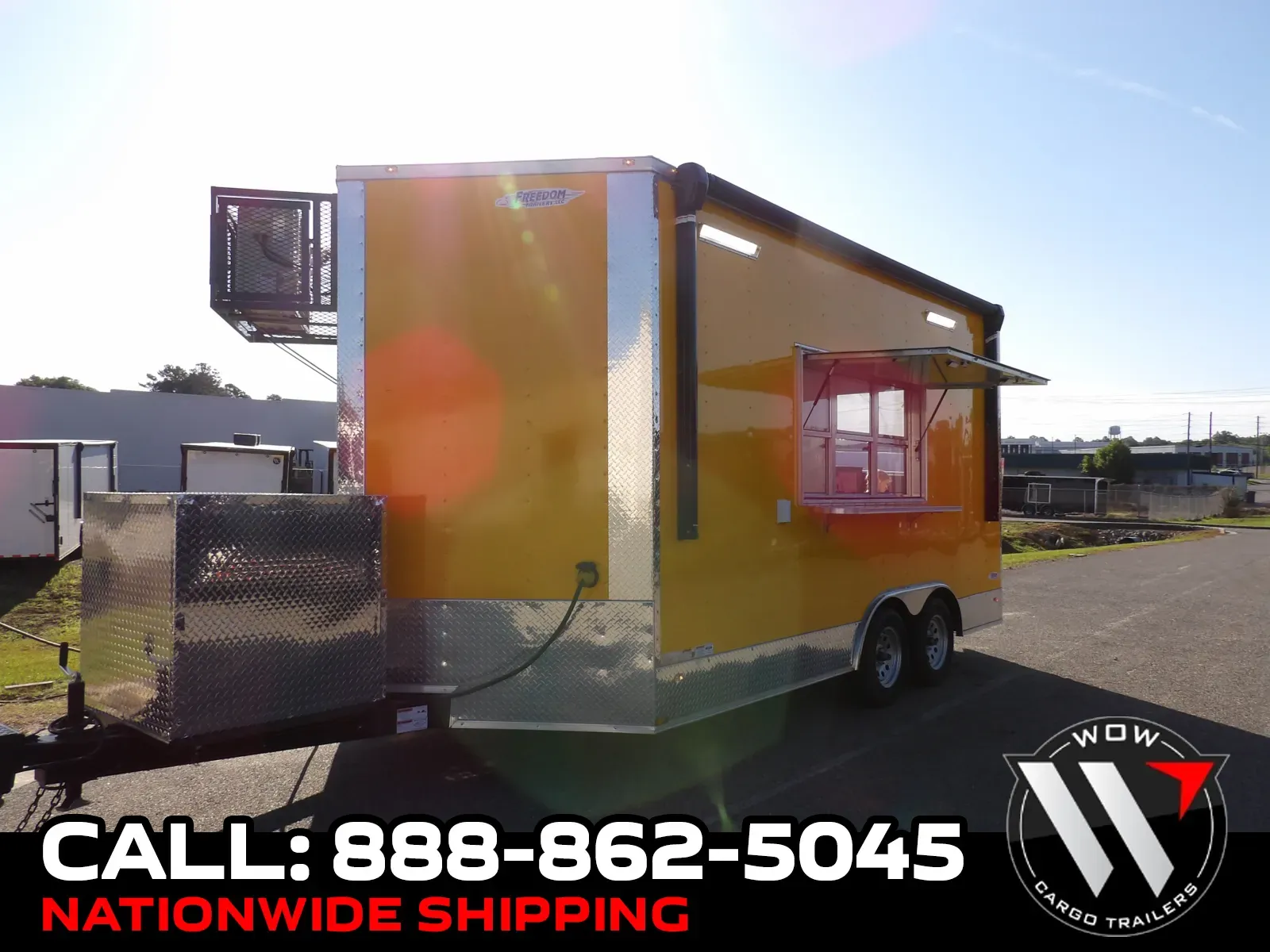 2025 Freedom Trailers Concession Base for sale in Cochran, GA at WOW ...