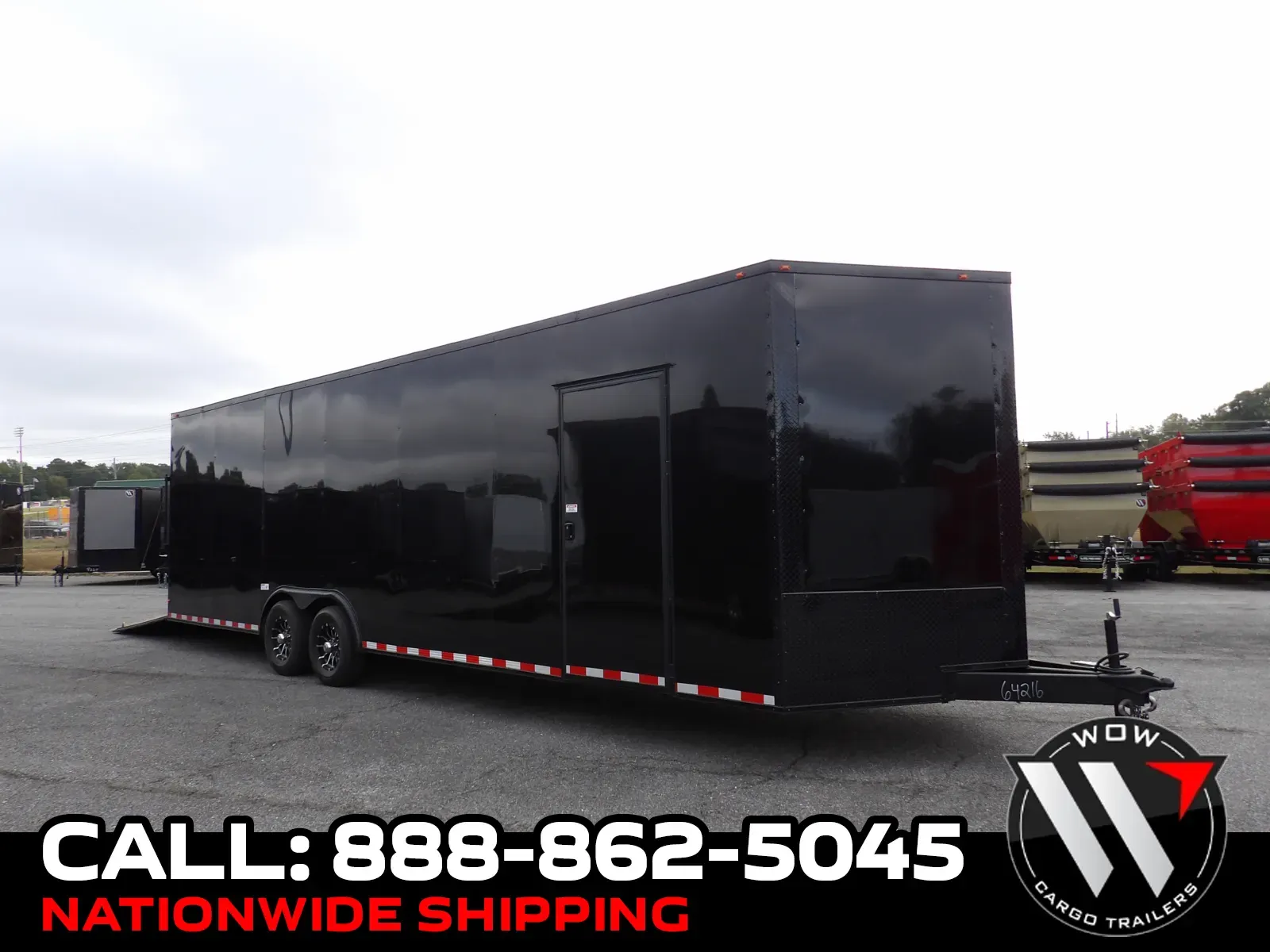 2026 Wow 8.5X28 Enclosed for sale in Cochran, GA at WOW Cargo Trailers ...