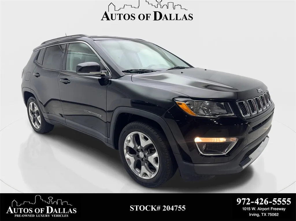 2018 Jeep Compass Limited for sale in Irving, TX at Autos of Dallas | VIN: 3C4NJCCB0JT204755