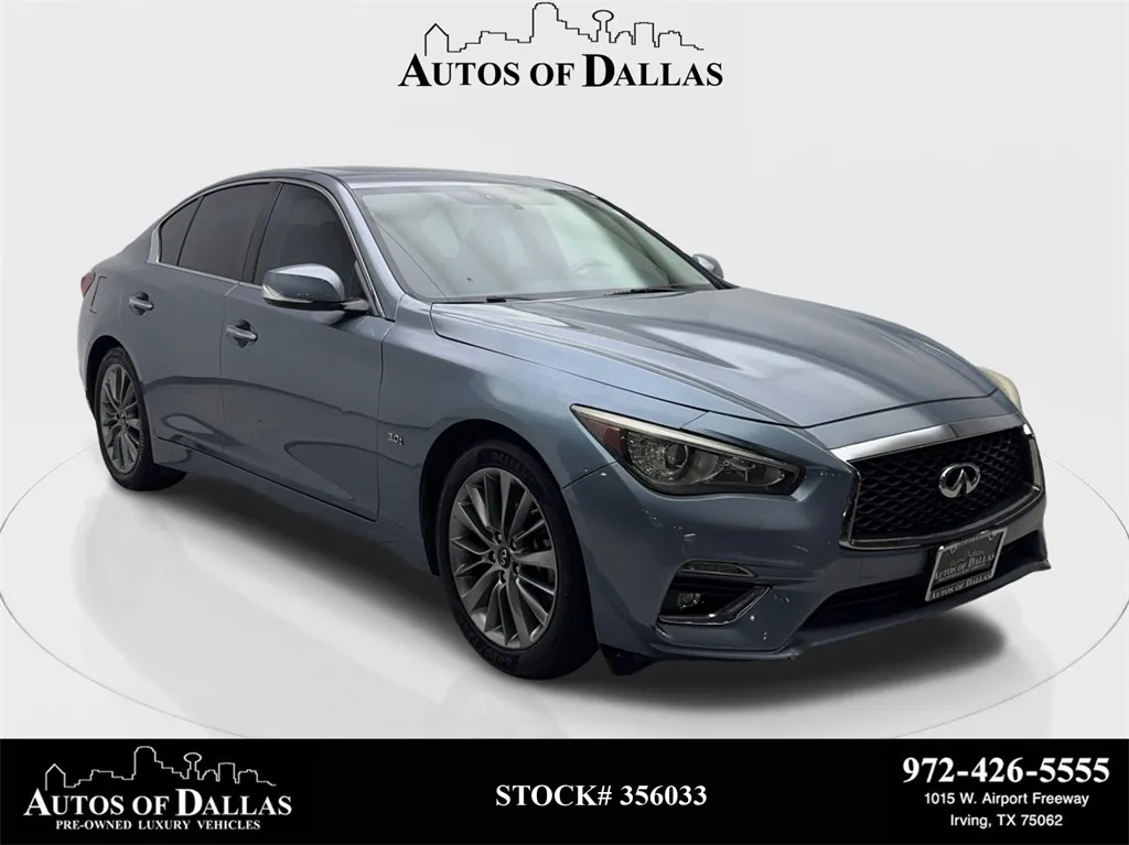 2018 INFINITI Q50 3.0t LUXE for sale in Irving, TX at Autos of Dallas ...
