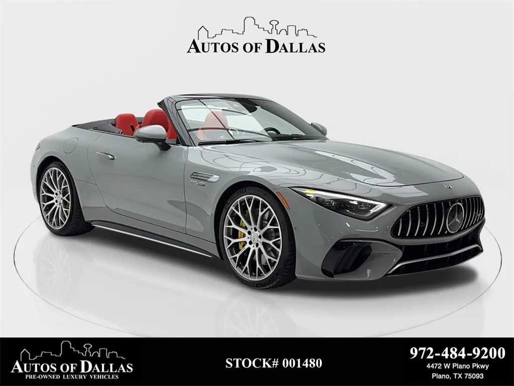 2022 Mercedes-Benz SL-Class SL 63 AMG NAV,CAM,CLMT STS,HEADS UP,21" WLS ...