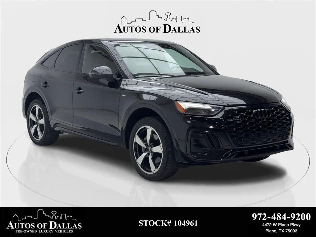 2022 Audi Q5 Sportback 45 S line Premium CAM,PANO,HTD STS,BLIND SPOT ...