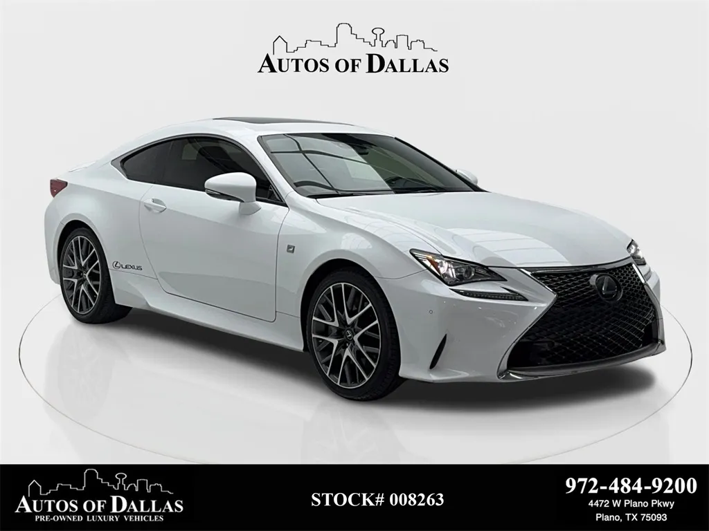 2018 Lexus RC 300 for sale in Plano, TX at Autos of Dallas | VIN ...
