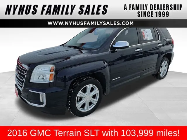Used 2016 GMC Terrain SLT for sale in Perham, MN at Nyhus Family Sales ...