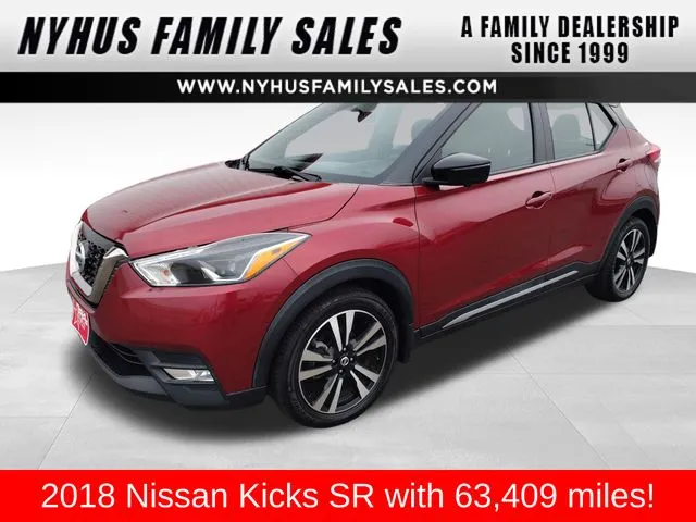 Used 2018 Nissan Kicks SR for sale in Perham, MN at Nyhus Family Sales ...