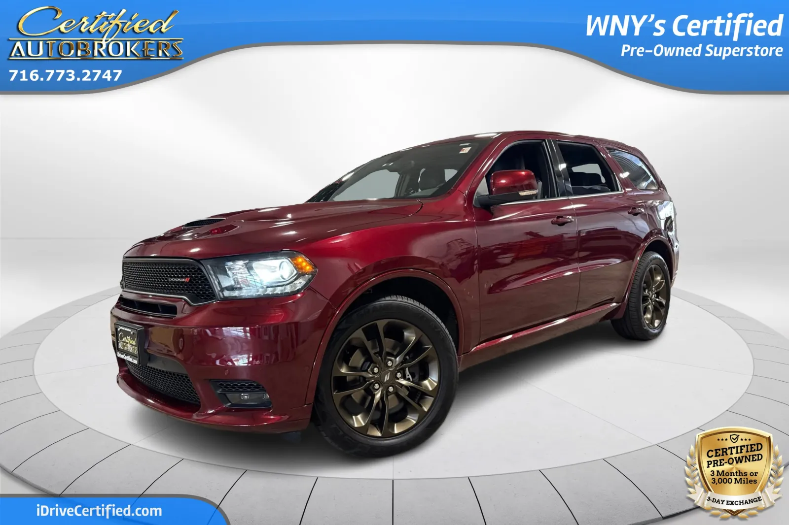 Used 2019 Dodge Durango R/T AWD for sale in Grand Island, NY at ...
