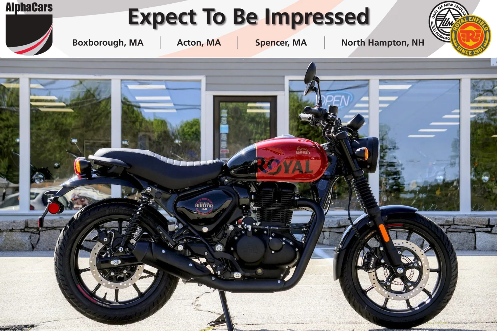 2024 Royal Enfield Hunter 350 Rebel Red for sale in Spencer, MA at ...