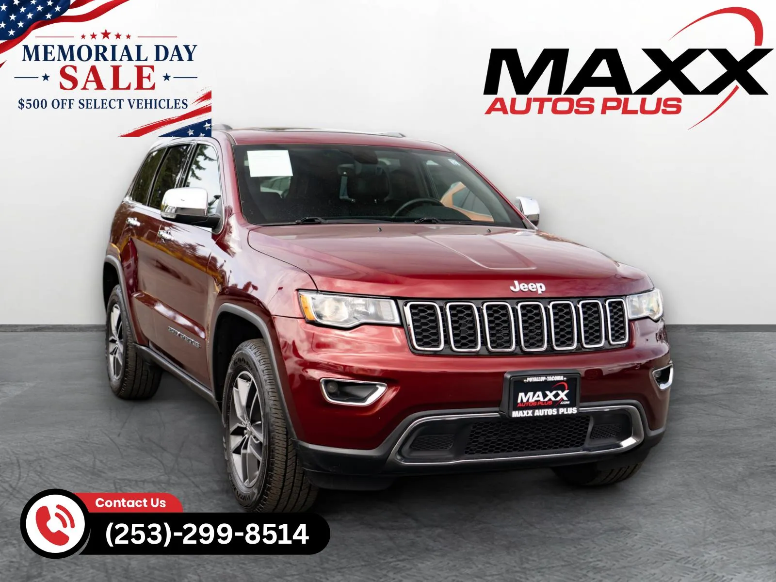 Used 2018 Jeep Grand Cherokee Limited for sale in Puyallup, WA at Maxx ...