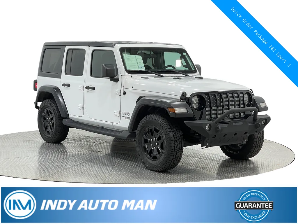 Used 2018 Jeep Wrangler Unlimited Sport S for sale in Indianapolis, IN ...