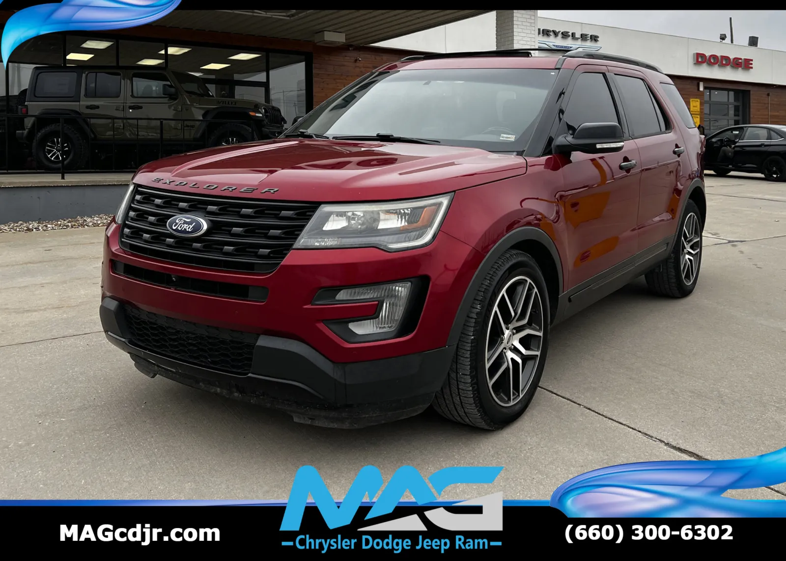 Used 2017 Ford Explorer Sport for sale in Chillicothe, MO at Munsterman ...