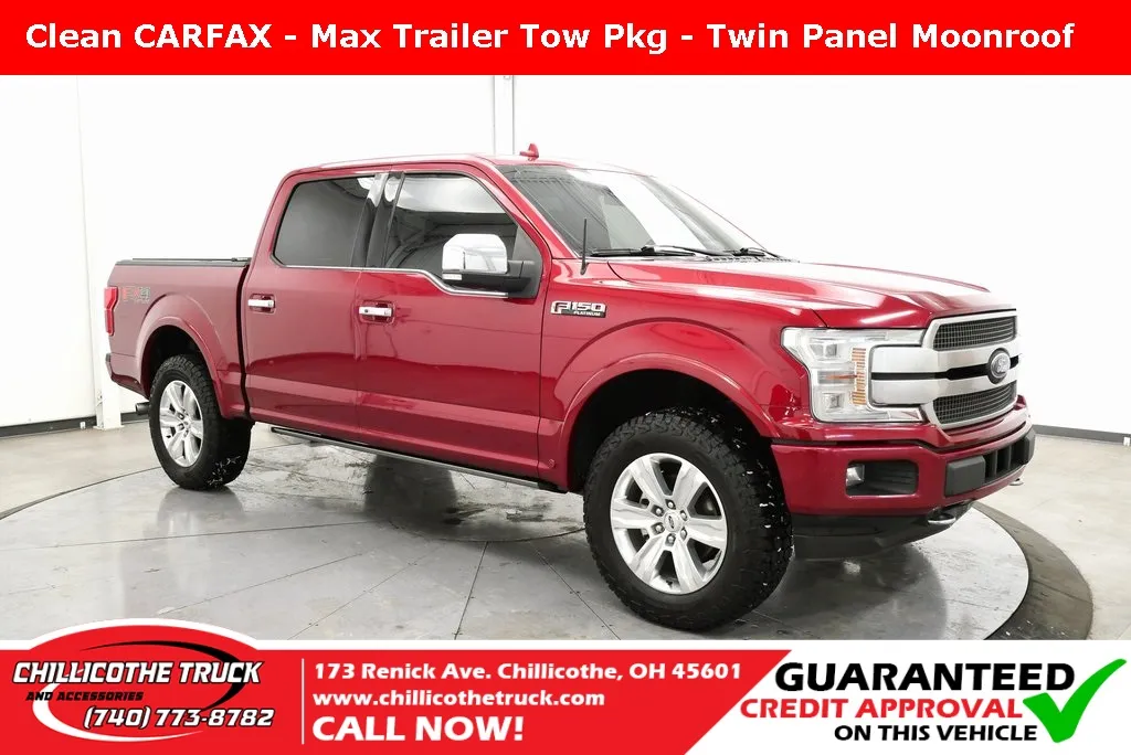Used 2018 Ford F-150 Platinum for sale in Chillicothe, OH at ...